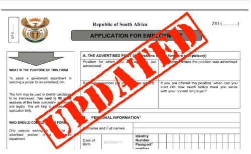 New version of the government’s Z83 form gazetted – The Public Servant ...