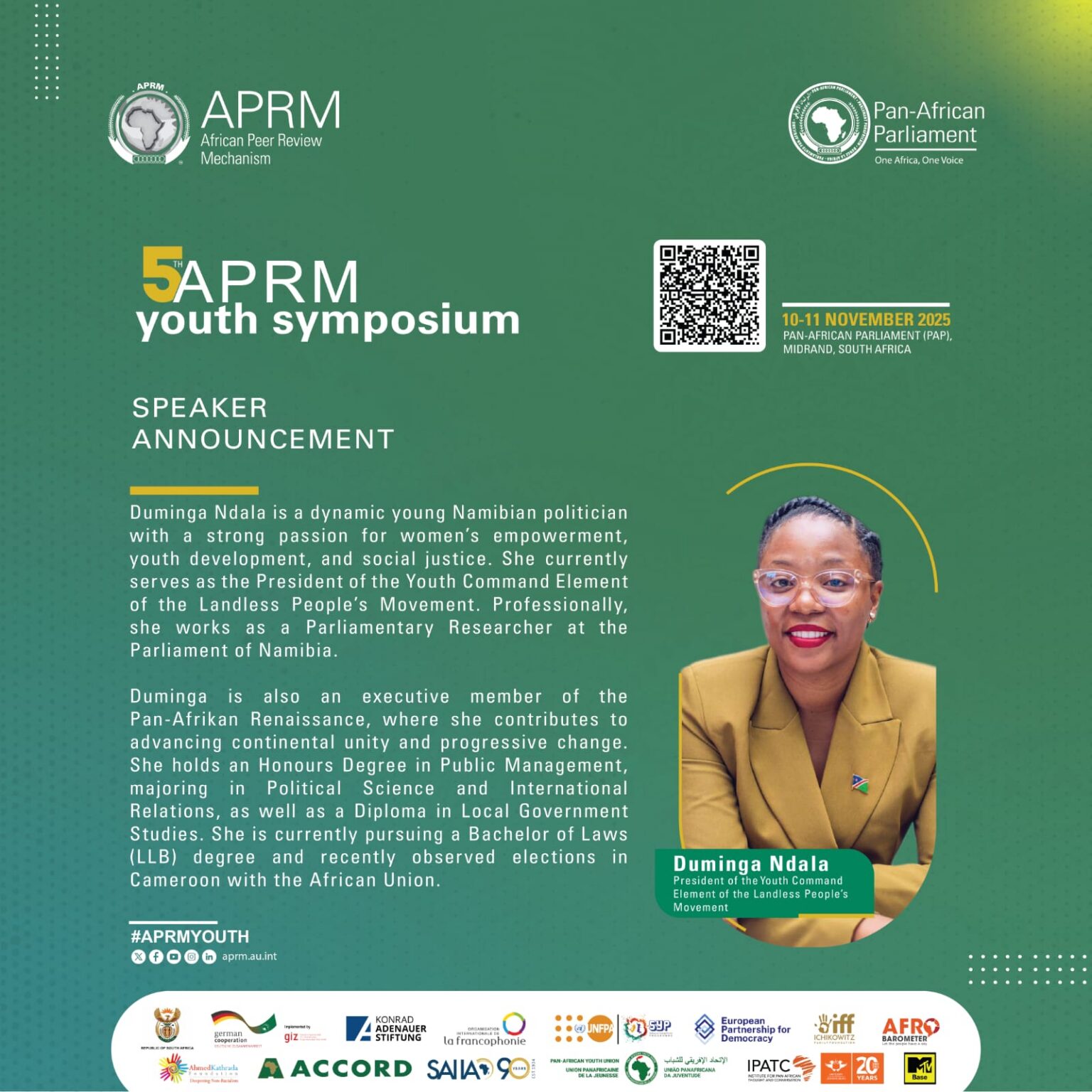 APRM Youth Symposium set to kick-off on Monday | The Public Servant Online